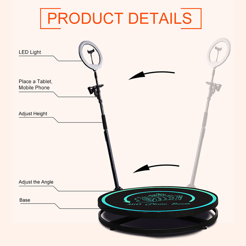 360 Photo Booth Machine for Parties